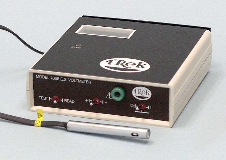 Digital voltmeter - 706B - TREK, INC. - portable / DC / electrostatic