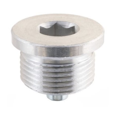 Round plug - 36B - NOSTRALI - cylindrical / threaded / aluminum