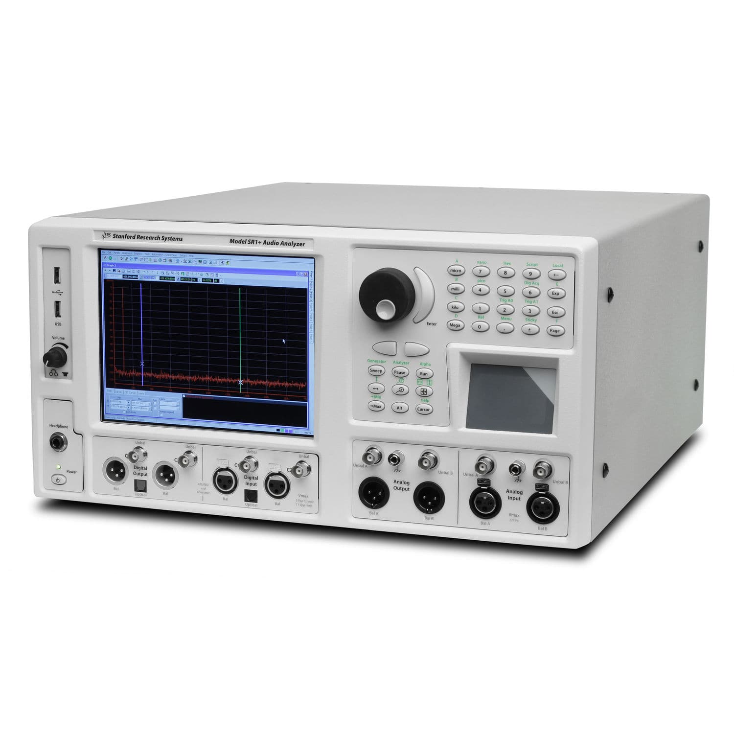 Audio analyzer - SR1 - Stanford Research Systems - signal / noise ...