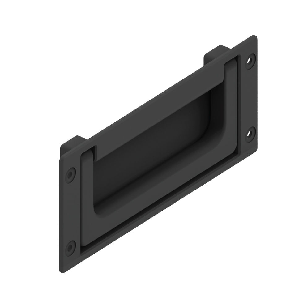 Pull handle - 082 - Mesan Locks - aluminum / U-shaped / rectangular