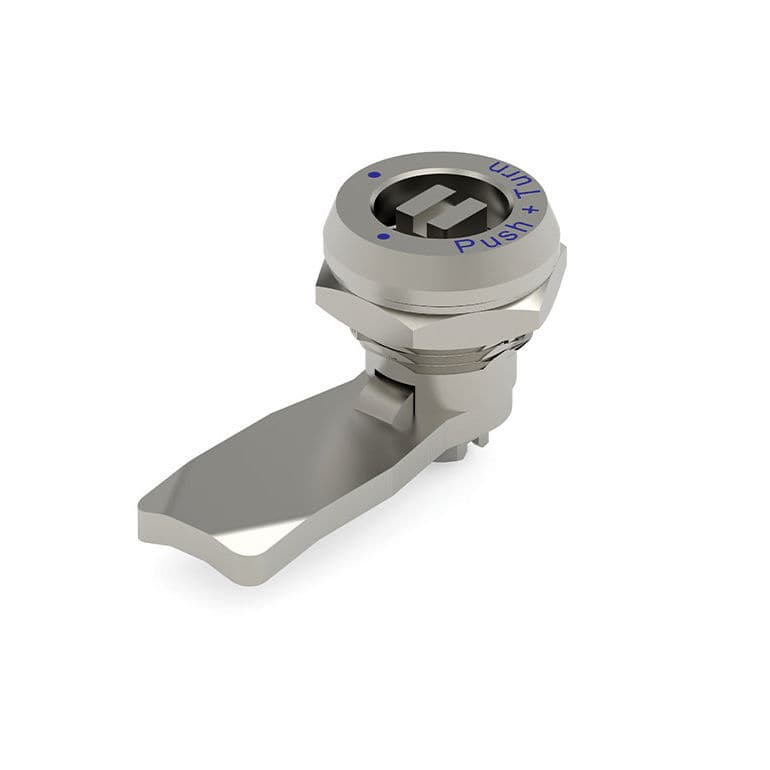 Cam lock - 060 - Mesan Locks - quarter-turn / cabinet / stainless steel