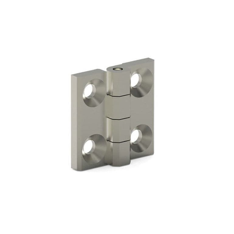 Butt hinge - 1299 - Mesan Locks - stainless steel / small