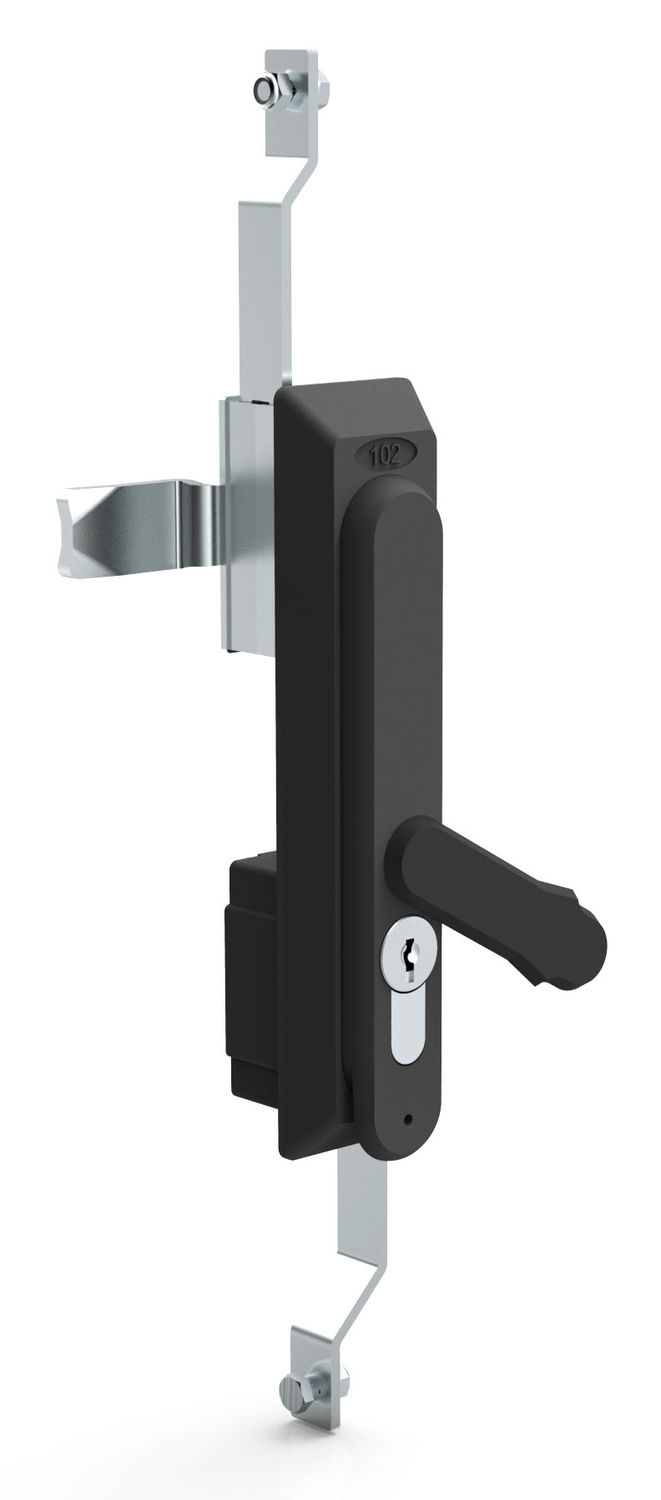 Cam latch - 002 - Mesan Locks - key lock / steel / zamak