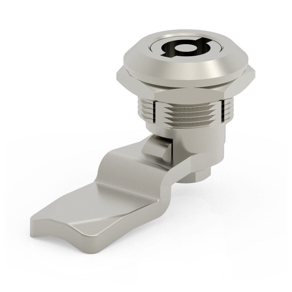Cam lock - 060 - Mesan Locks - quarter-turn / for door / stainless steel