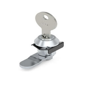 Cam lock - 157 - Mesan Locks - key / mailbox / aluminum