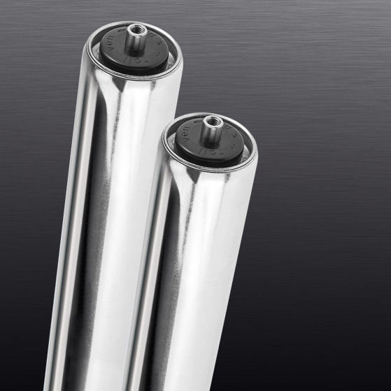 Slip-on conveyor roller - DELTA - roll-ven spa - PVC / thermoplastic ...