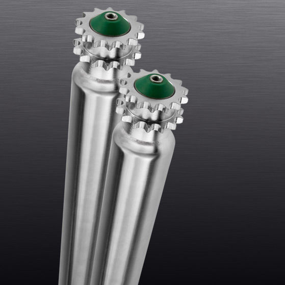 Chain drive conveyor roller - GAMMA - roll-ven spa - thermoplastic ...