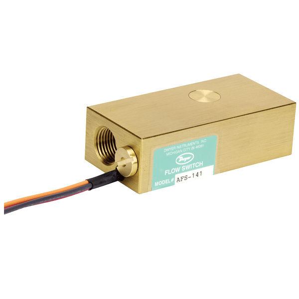 Piston flow switch - AFS series - DWYER - for water / for oil / for gas