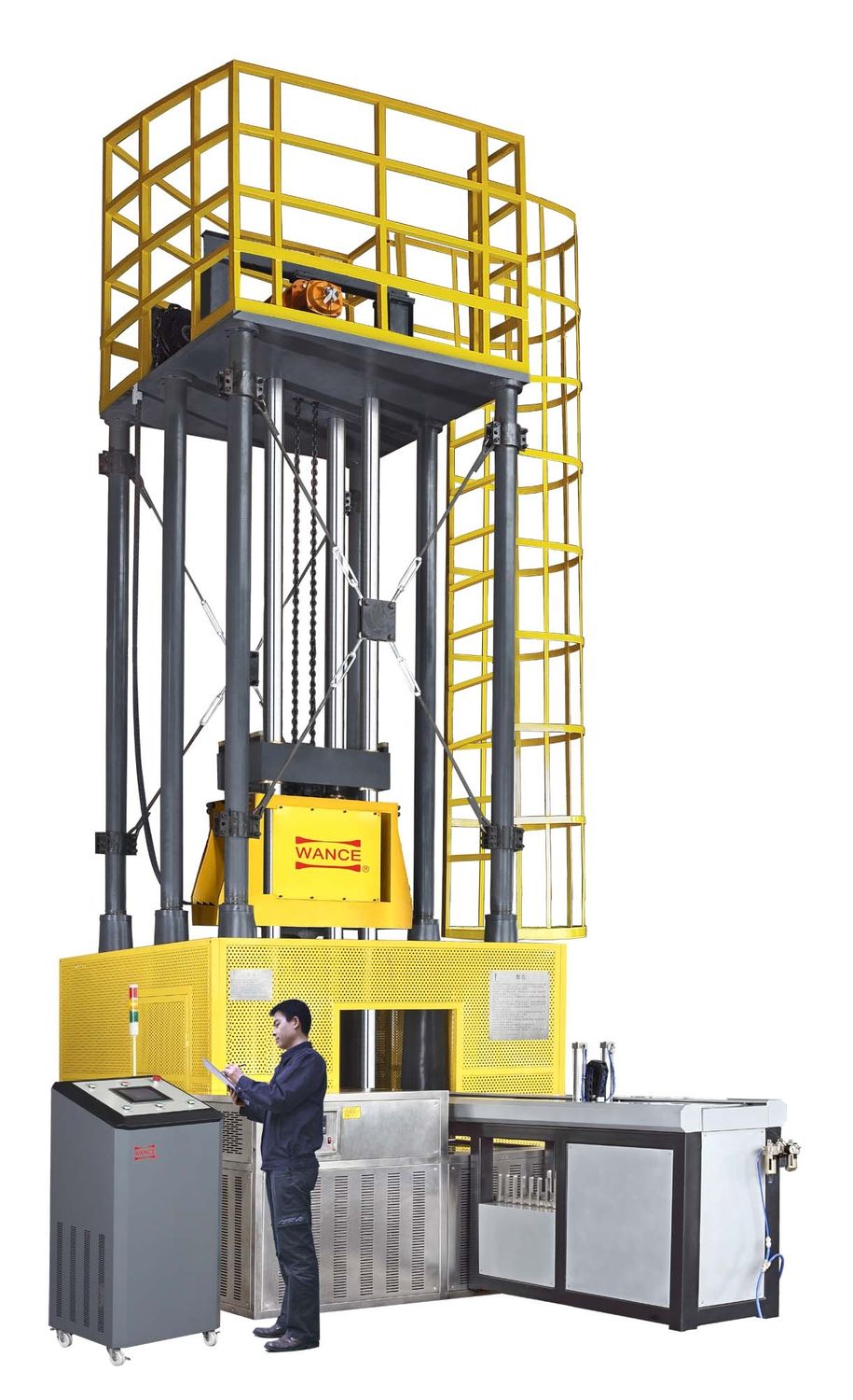 DWTT drop tester - max. 100000 J | DIT series Type C - Shenzhen WANCE ...