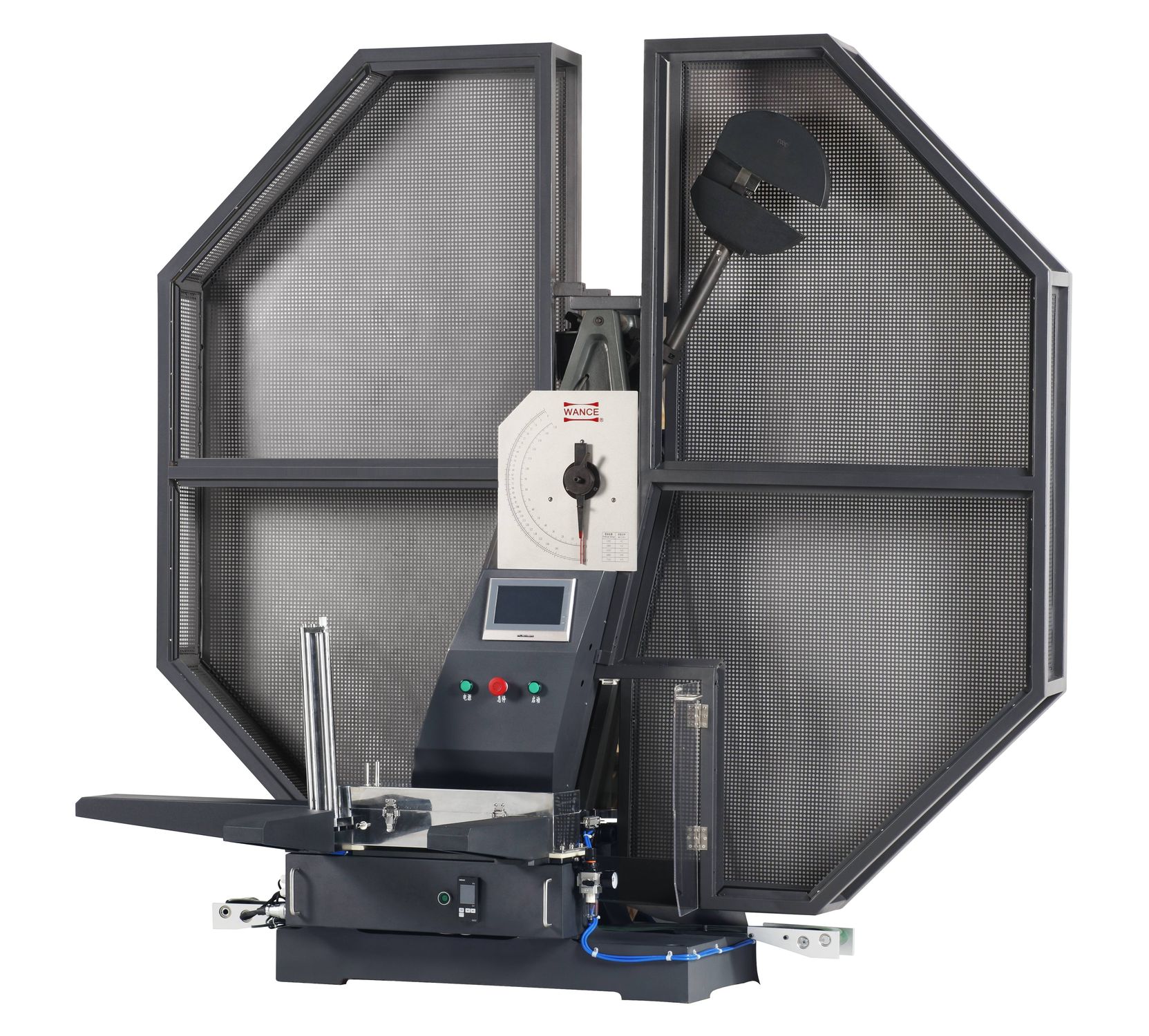 Metal pendulum impact tester - 150 - 750 J | PIT Series Type D ...