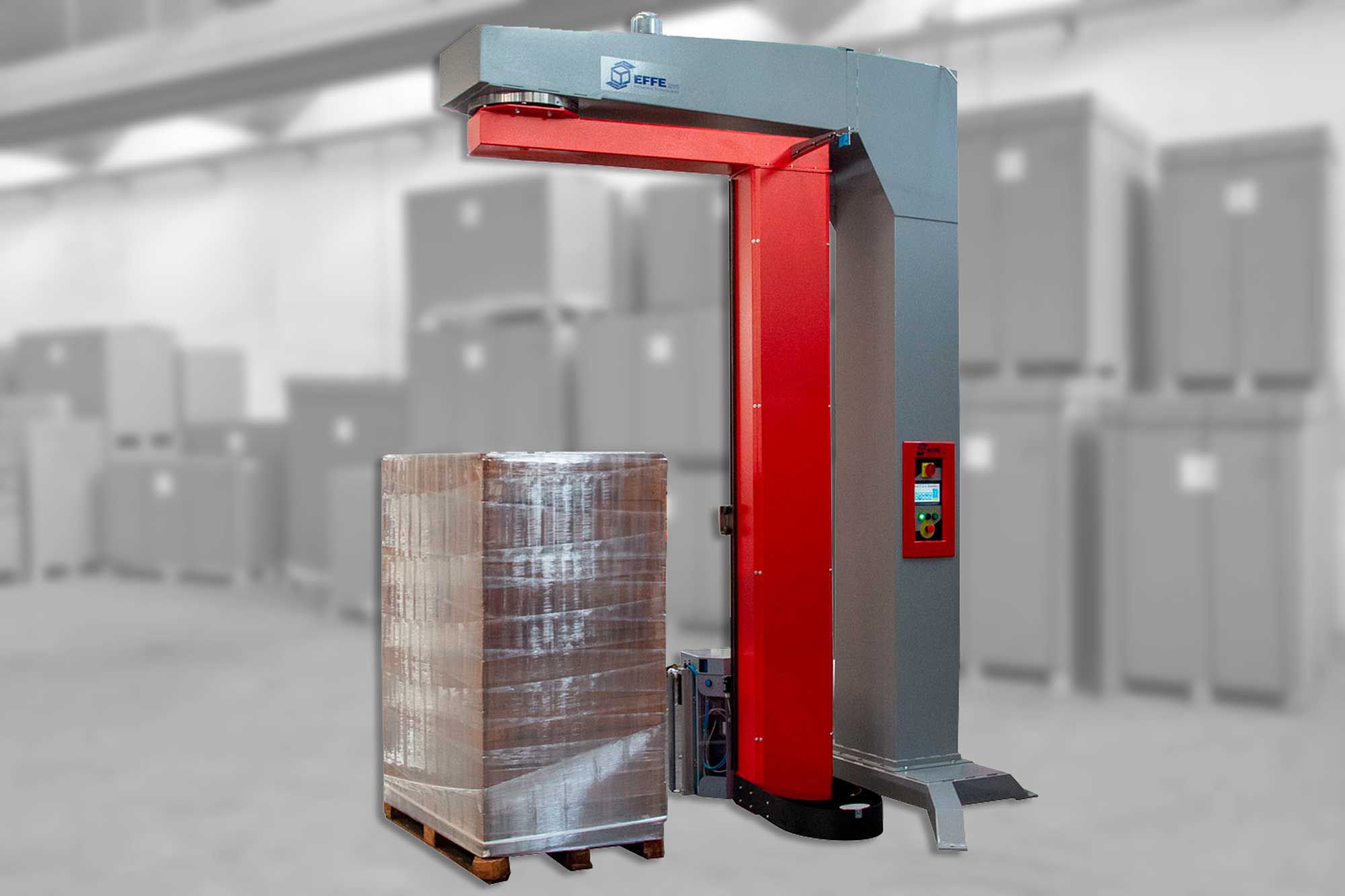 Rotary arm stretch wrapper - Rotax S3350 Touch - EFFE3TI Packaging ...