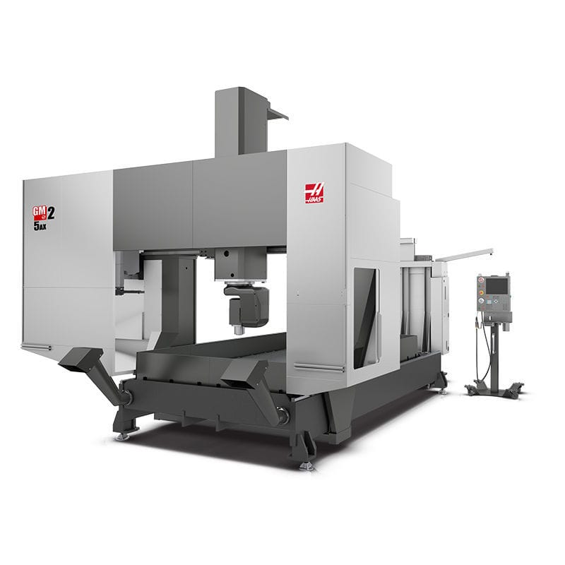 5-axis CNC milling machine - GM-2-5AX - Haas Automation - swiveling ...