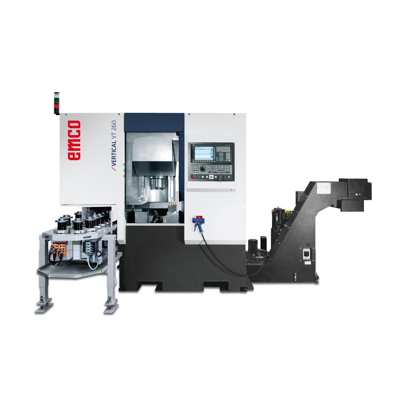 CNC turning machine - VT 260 - EMCO GmbH - vertical / 3-axis / A2-6