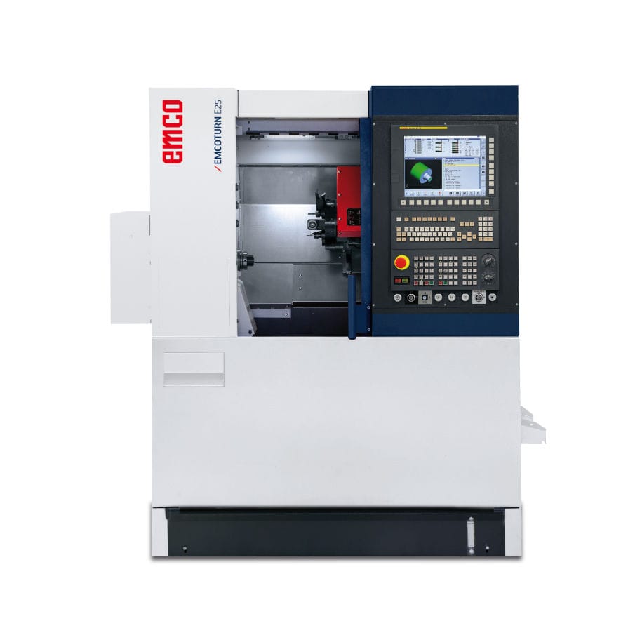 CNC turning center - EMCOTURN E25 - EMCO GmbH - 3-axis / universal / 12 ...