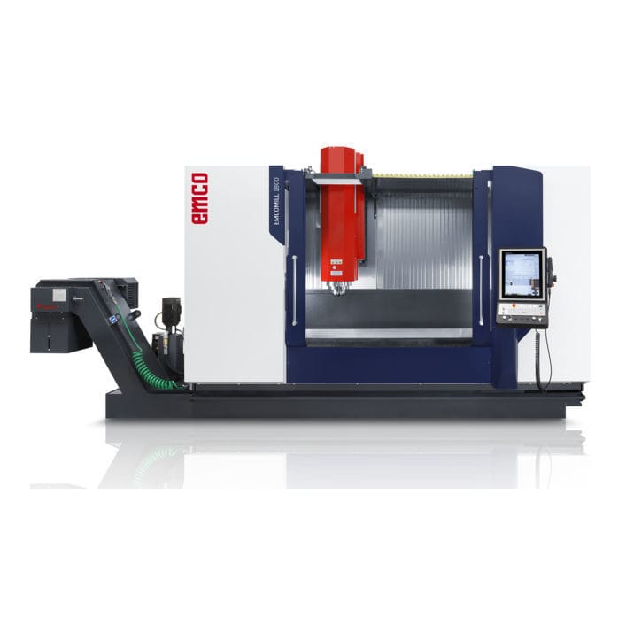 3-axis CNC machining center - Emcomill 1800 - EMCO GmbH - vertical ...