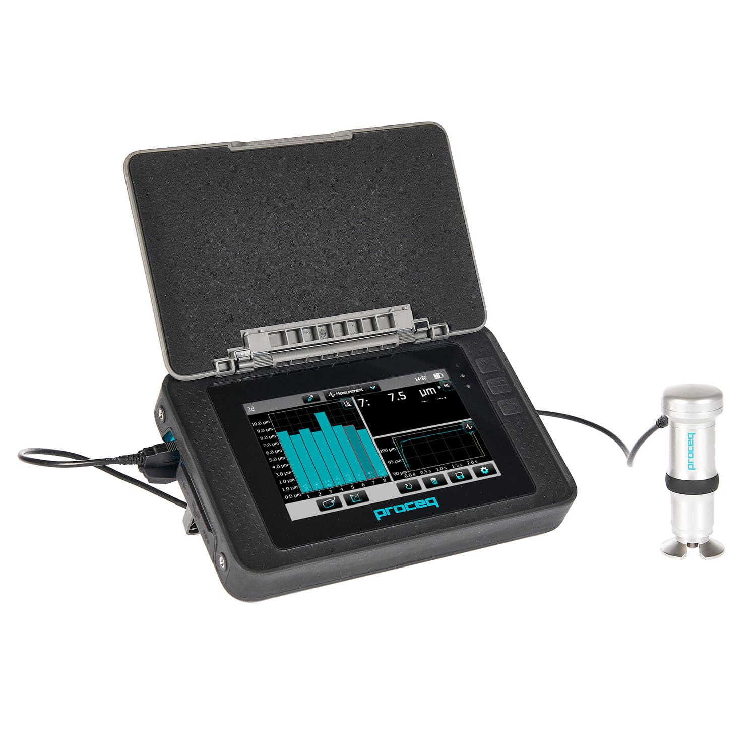 Rockwell hardness tester - Equotip 550 - Proceq - portable / metal ...