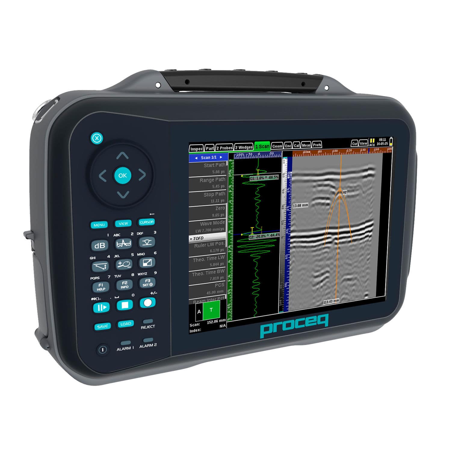 Phased array flaw detector - Proceq Flaw Detector 100 series - Proceq ...