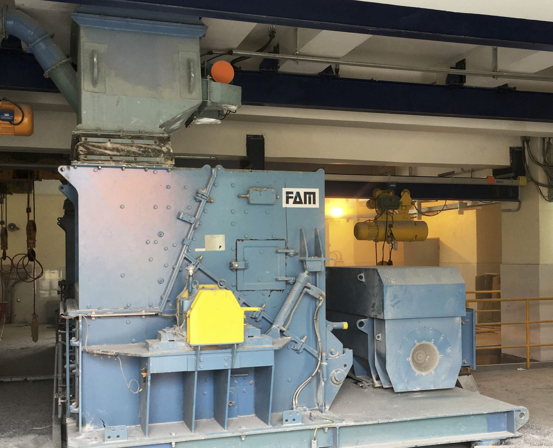 Hammer mill - FAM - horizontal / for coal grinding / impact