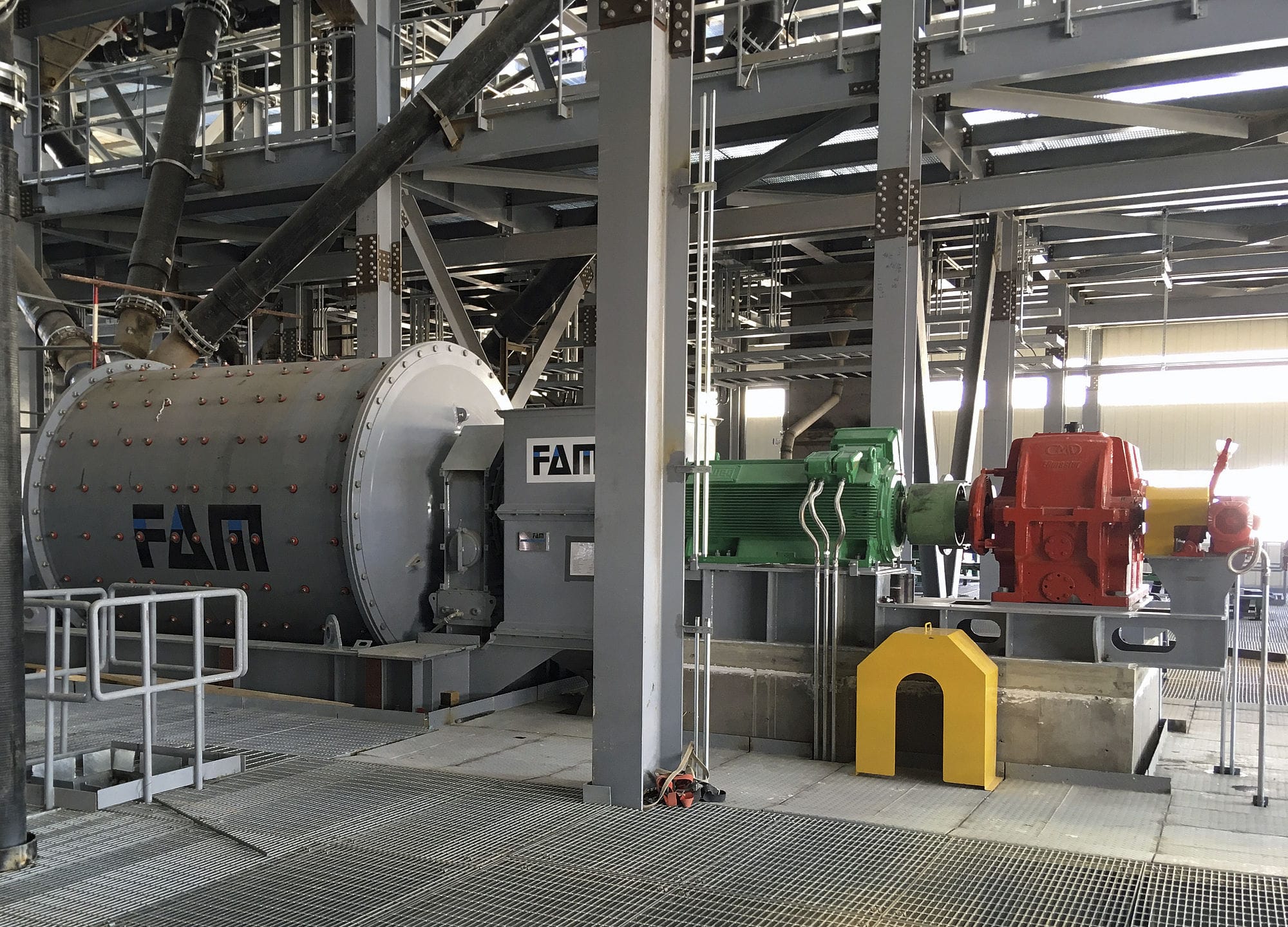 Mill with rods - FAM - grain / horizontal