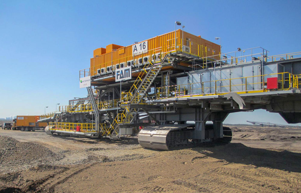 Belt conveyor - FAM - mobile / crawler