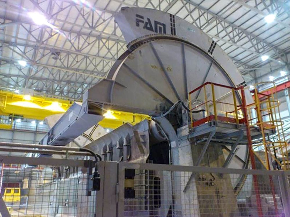 Unloading system - FAM