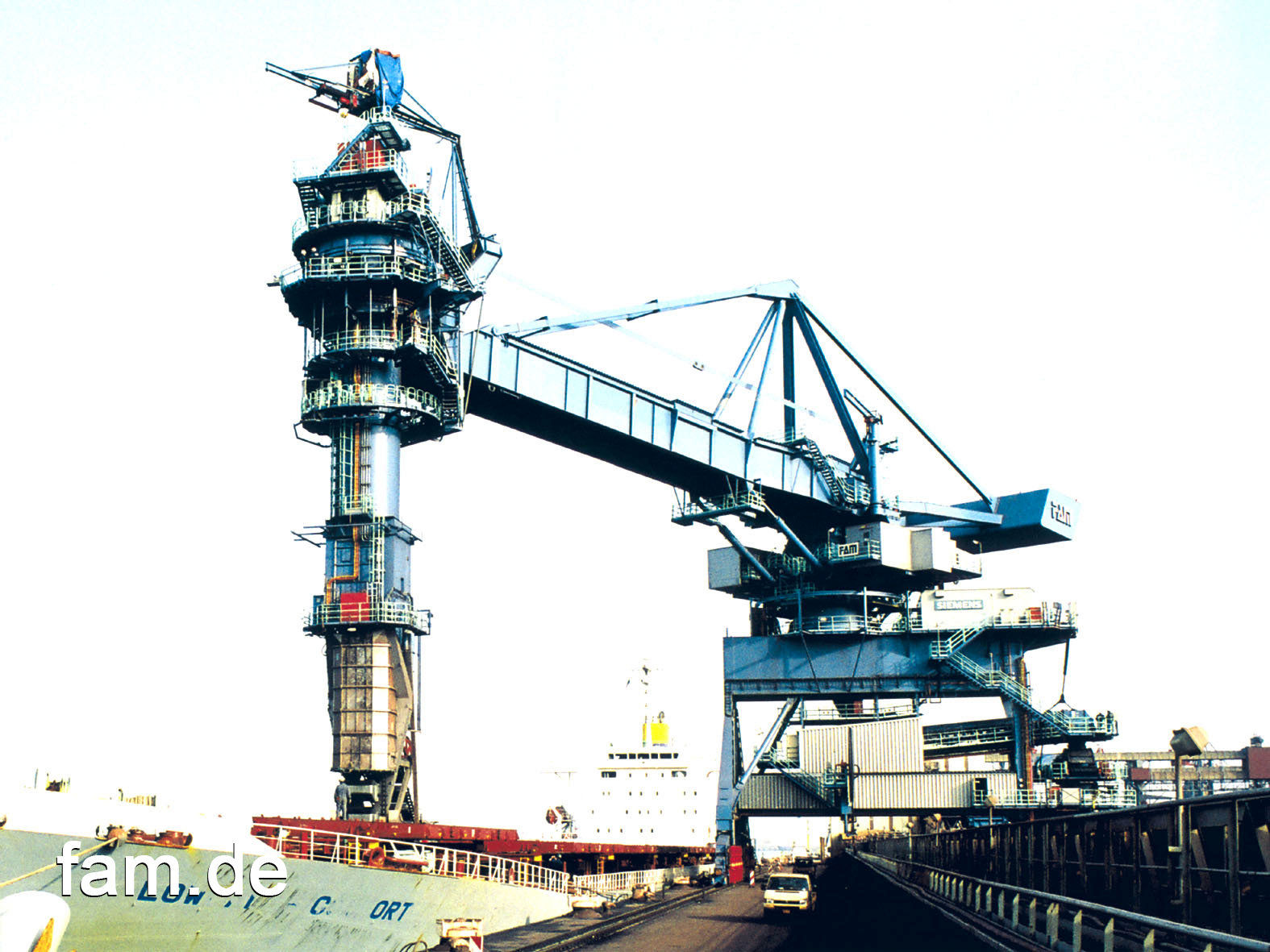 Ship unloader - CSU series - FAM - continuous