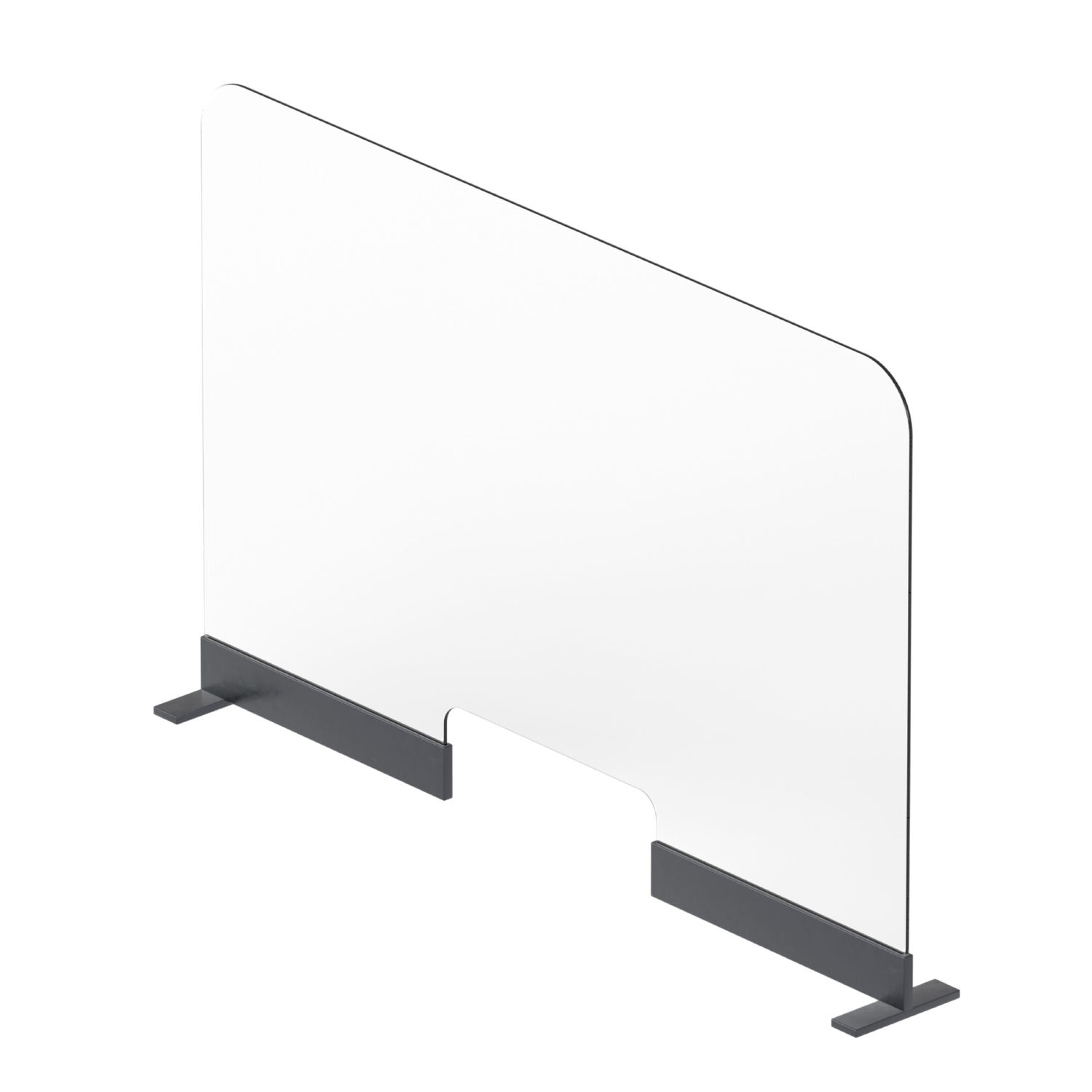 Office protection screen - premium - 360 Eco Packaging - for reception ...