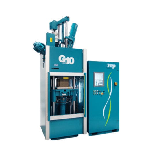Vertical injection press - G10 - REP international - hydraulic / for rubber