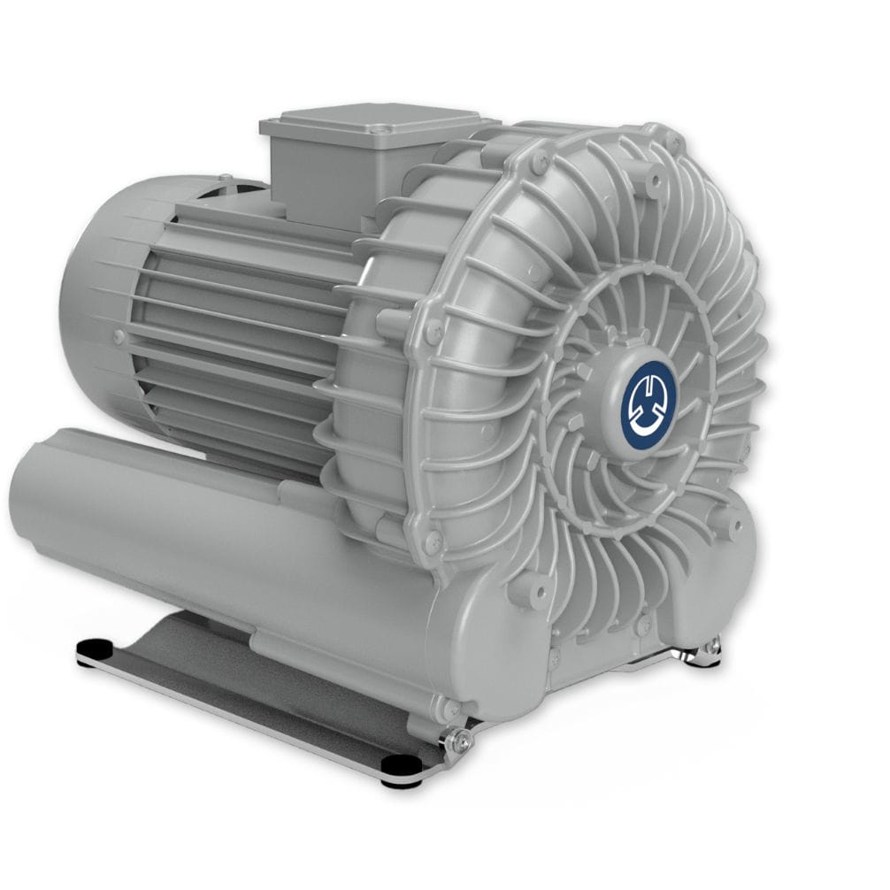 Side-channel vacuum pump - SV 201/2 - BECKER - lubricated / two-stage