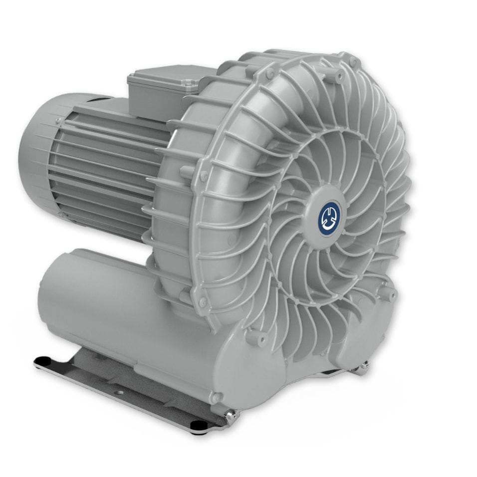 Side-channel vacuum pump - SV 1100/2 - BECKER - lubricated / two-stage