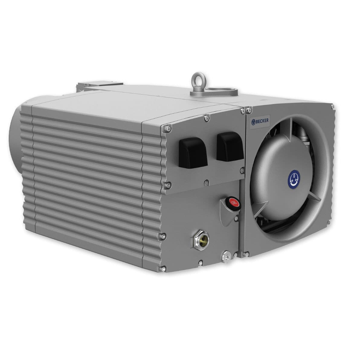 Rotary vane vacuum pump - U 5.166 series - BECKER - oil-lubricated ...
