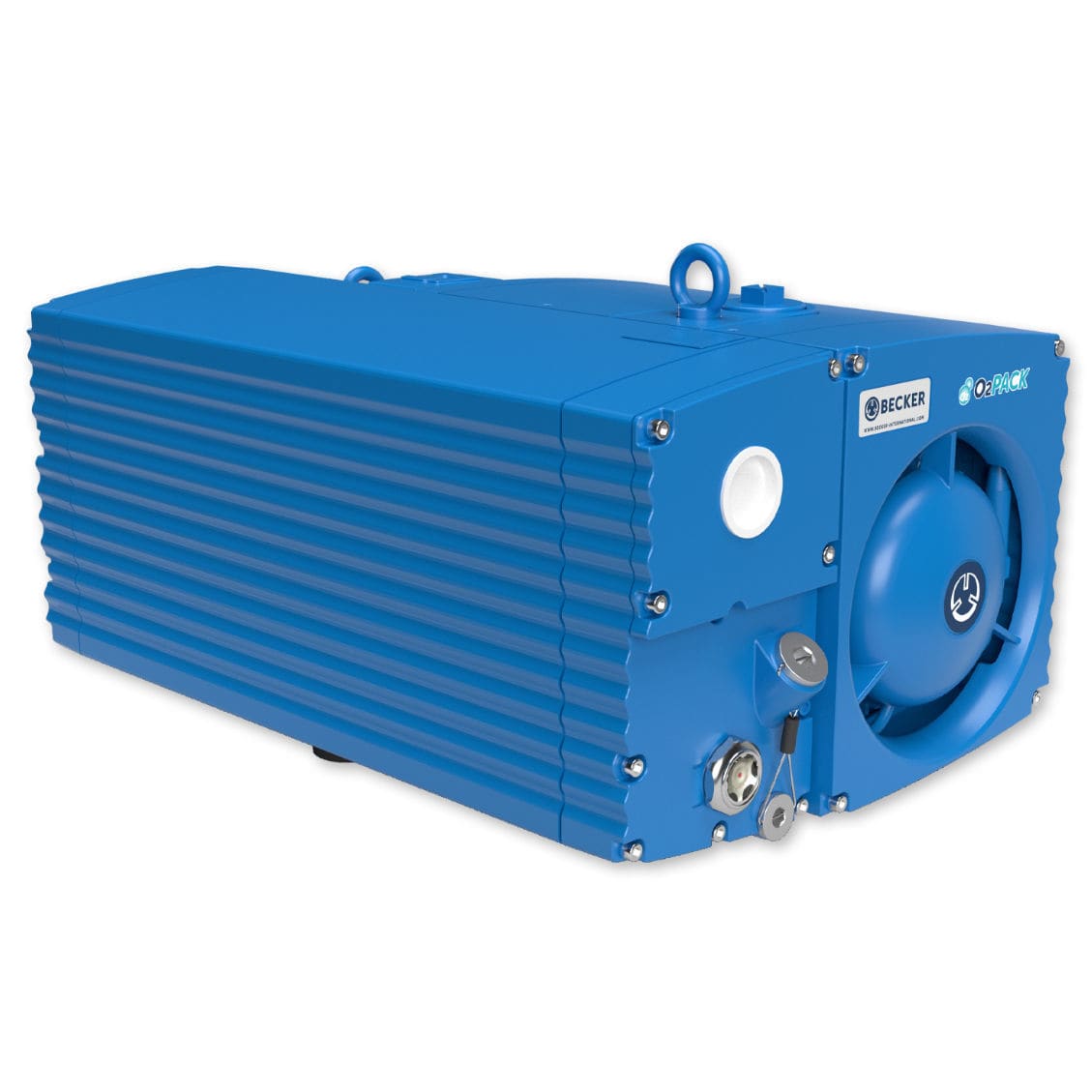 Rotary vane vacuum pump - U 5.201 O2-PACK - BECKER - lubricated ...