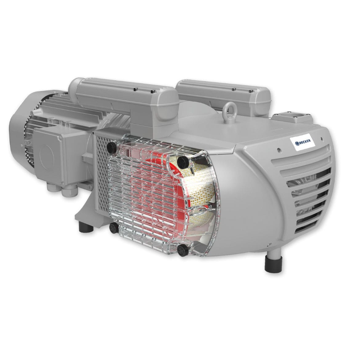 Rotary vane compressor - DTLF 2.250 - BECKER - air / electrically ...