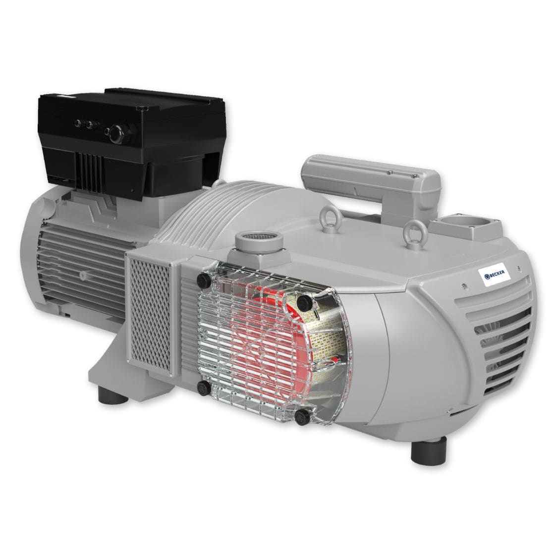 Rotary vane compressor - VARIAIR DTLF 2.500/0-400 - BECKER - air ...