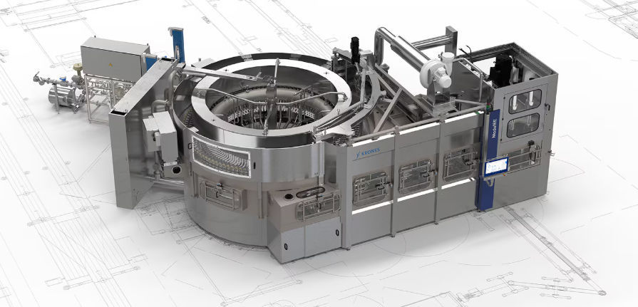 Automatic filling machine - FS-C - KRONES - can / cans / for the food ...