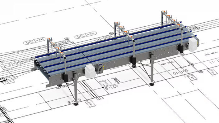 Belt conveyor - MultiCo - KRONES - transport / handling / buffer