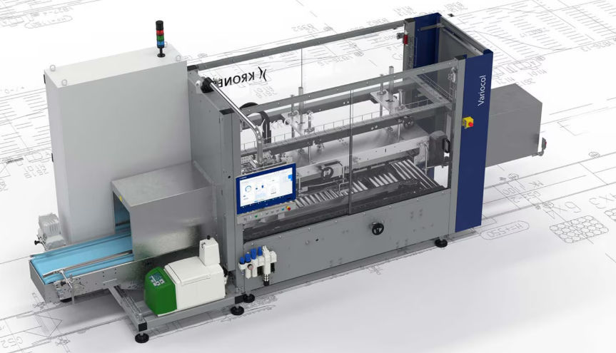 Automatic packaging machine - Variocart - KRONES - for cardboard boxes ...