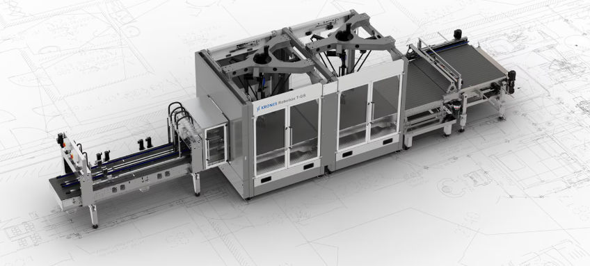 Layer palletising system - T-GS - KRONES - automatic / modular / flexible
