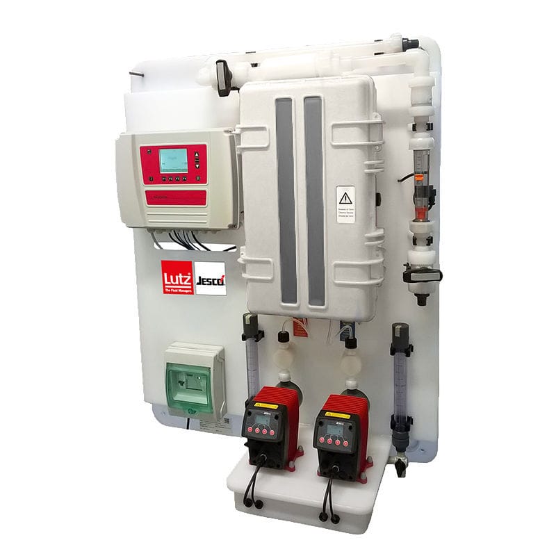 Water treatment chlorine dioxide generator - EASYZON D - Lutz Pumpen ...