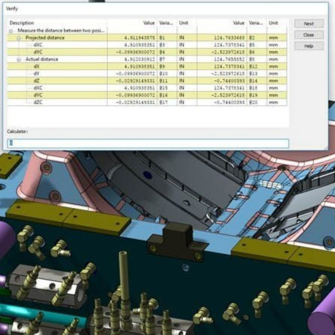 CAD software - KeyCreator Prime - Kubotek Kosmos - measurement ...