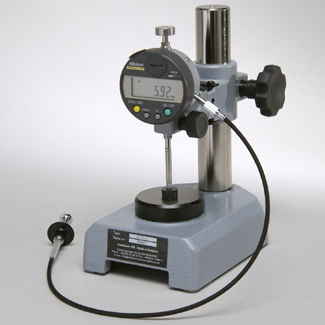 Rubber thickness gauge - EV 01 - Elastocon AB - stationary / digital ...