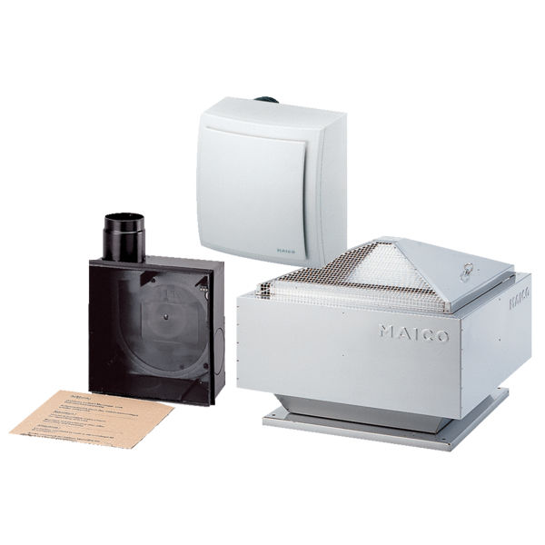 Ceiling-mounted fan - CENTRO Series - MAICO Ventilatoren - centrifugal ...