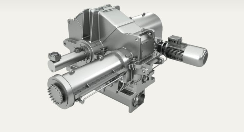 Helical gear gearbox - TCS - RENK GmbH - pinion shaft / high ...