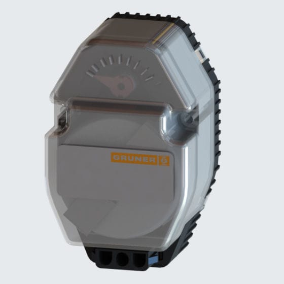 Electric damper actuator - 237D-024-26 - GRUNER - rotary / IP20 / for OEM