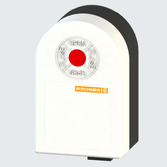 Electric damper actuator - 224D-024-VNx - GRUNER - rotary / for OEM