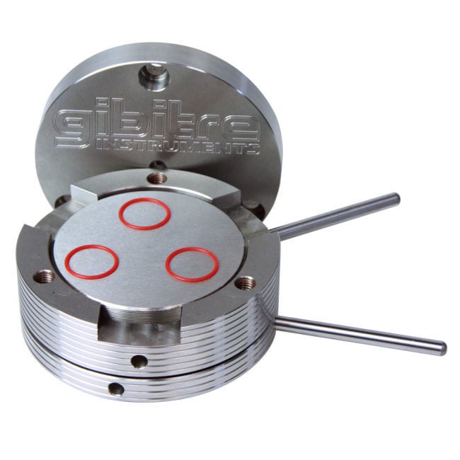 Testing compression platen - Adjustable - Gibitre Instruments S.r.l.