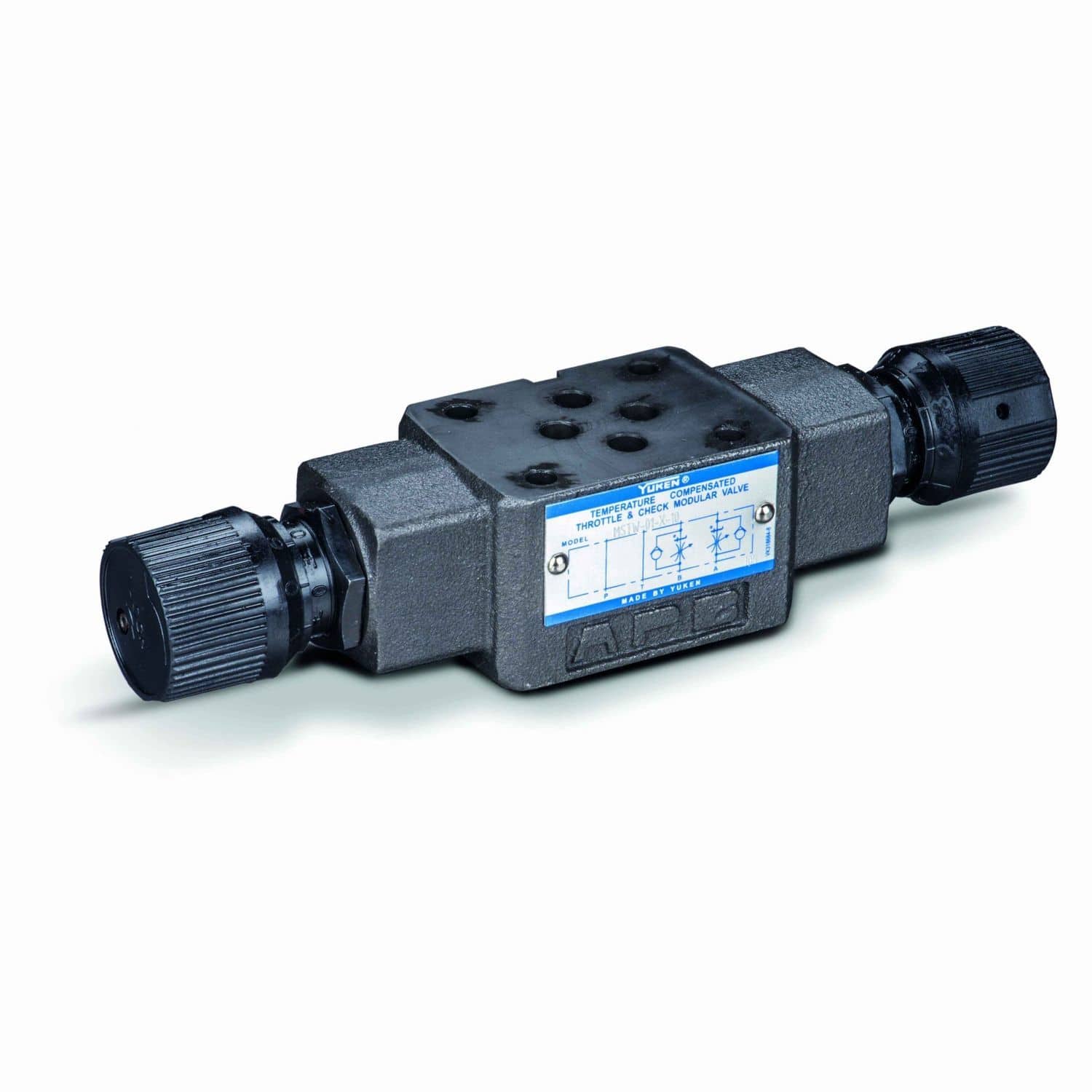Flow control check valve - MST series - YUKEN Europe Ltd. - standard ...