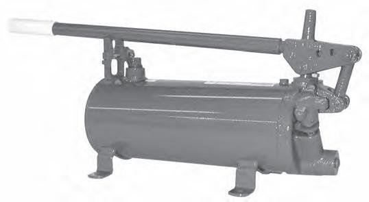 Hydraulic piston pump - Prince - manually-controlled