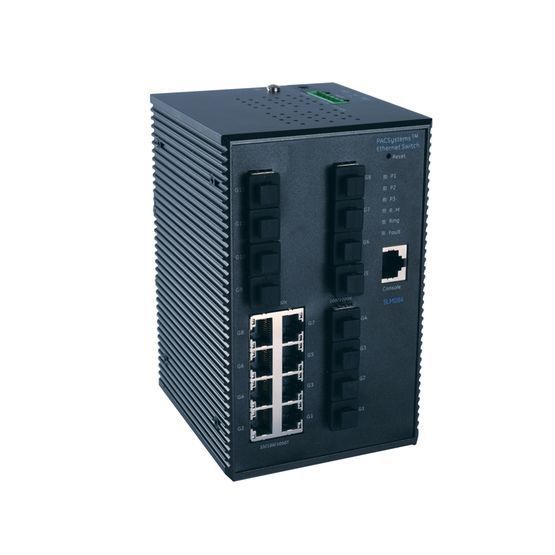 Managed ethernet switch - IC086SLM084 - Emerson - 12 ports / gigabit ...