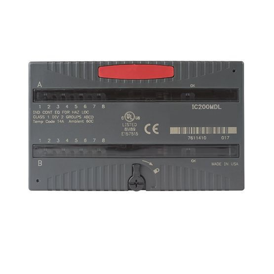 16-I/O input module - IC200MDL240 - Emerson - compact / high-density